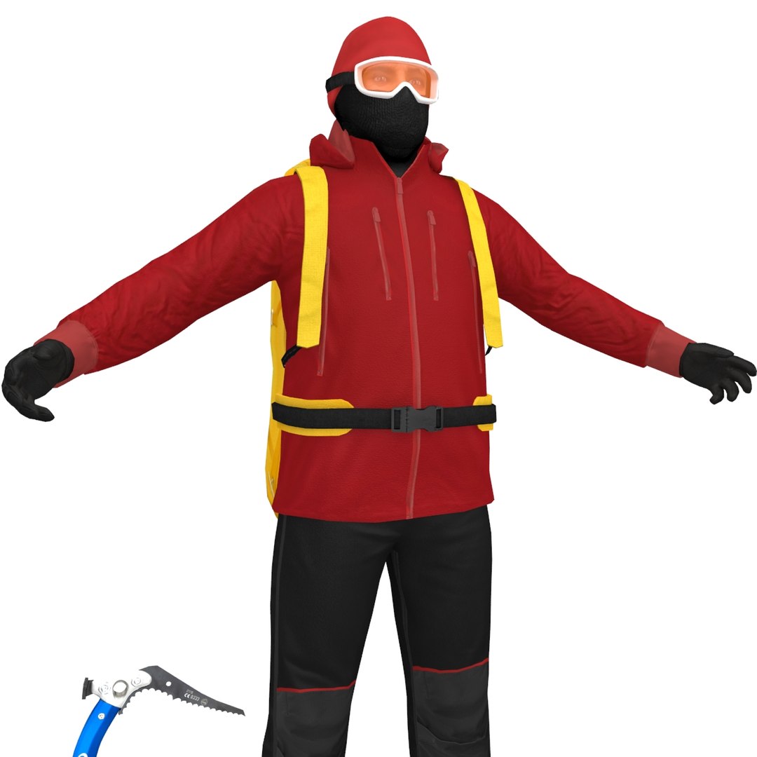 3D Rock Climber - TurboSquid 1404264