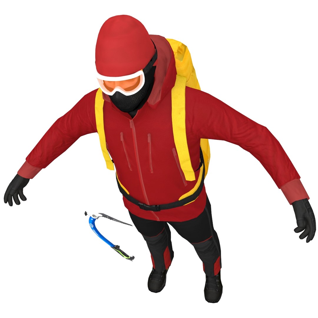 3D Rock Climber - TurboSquid 1404264