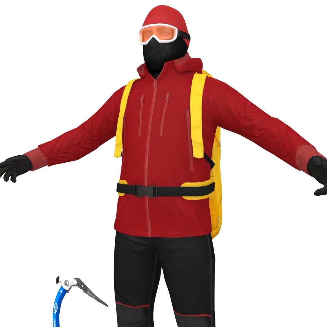 3D Rock Climber - TurboSquid 1404264