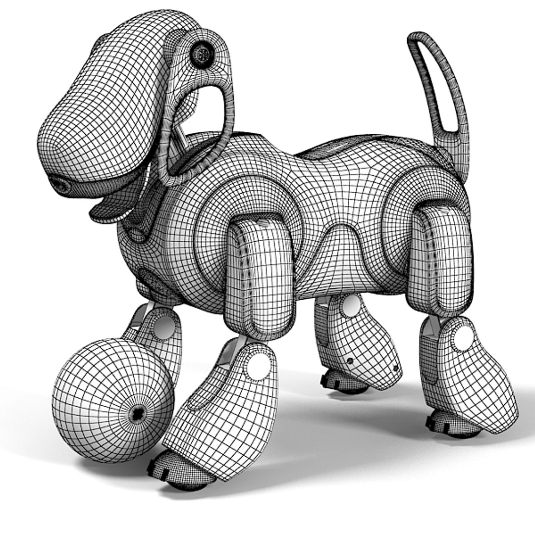 3d Model Sony Aibo Ers-7