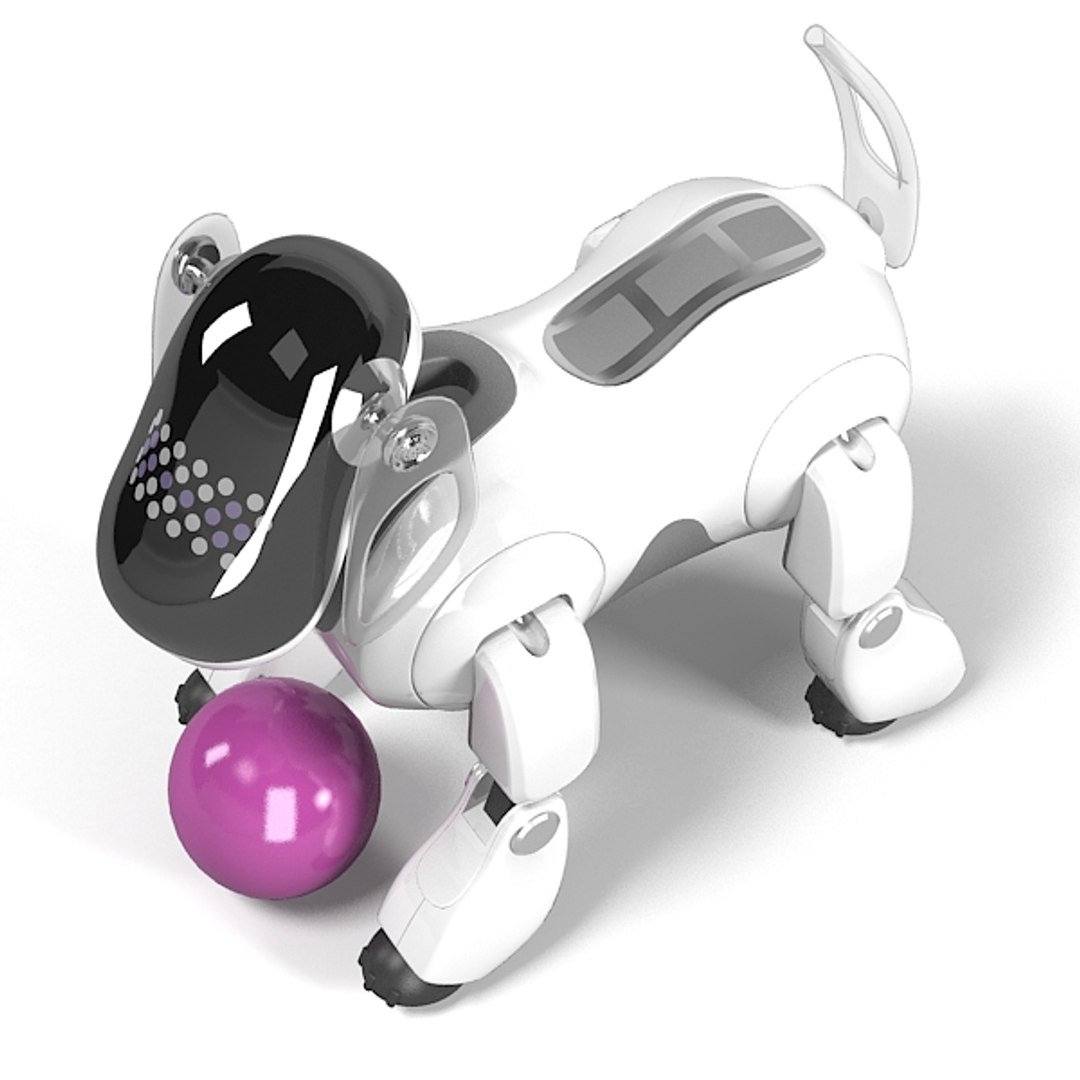 3d Model Sony Aibo Ers-7