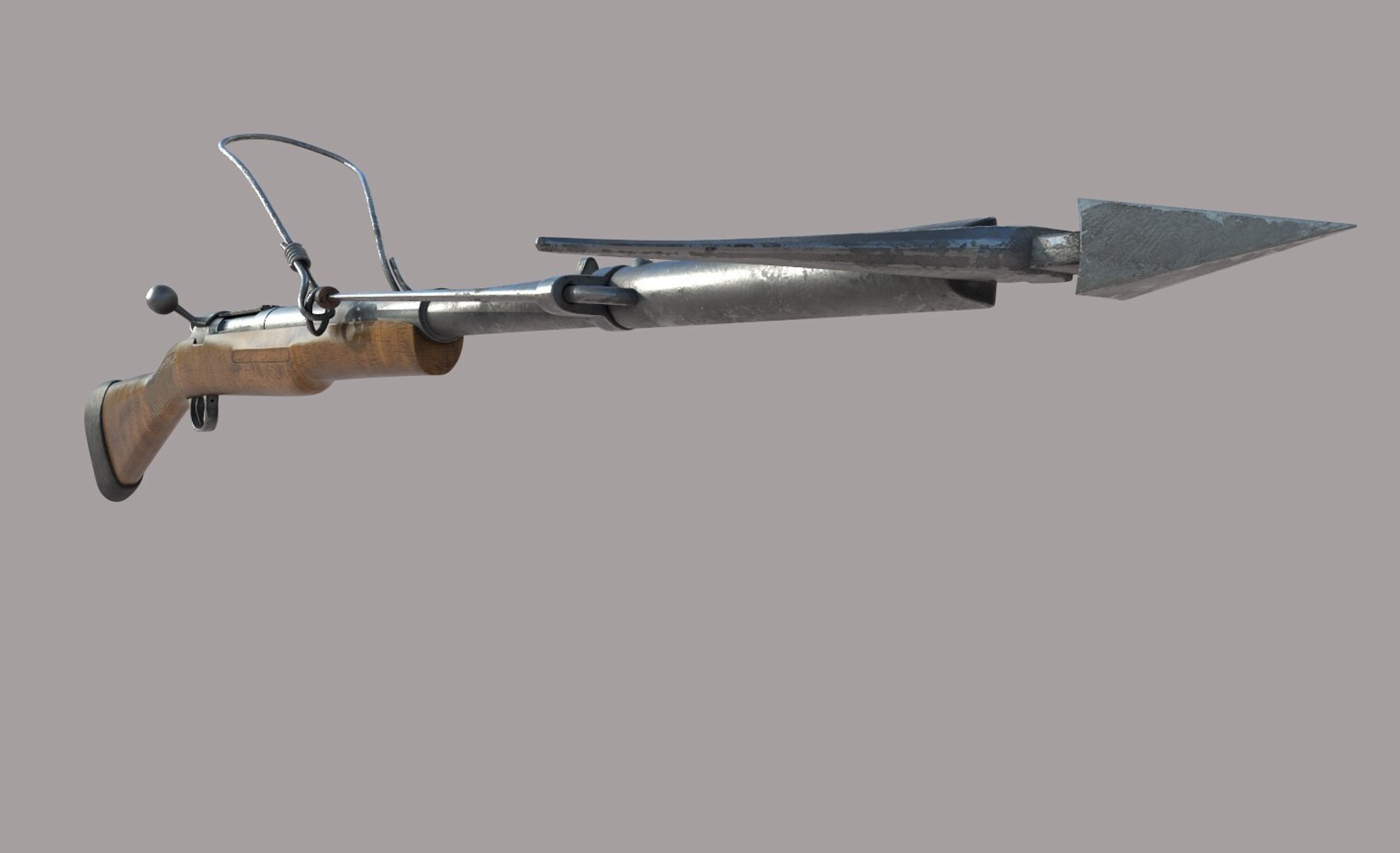 Harpoon 3D Model - TurboSquid 1912166