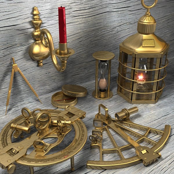 obj nautical light fixture