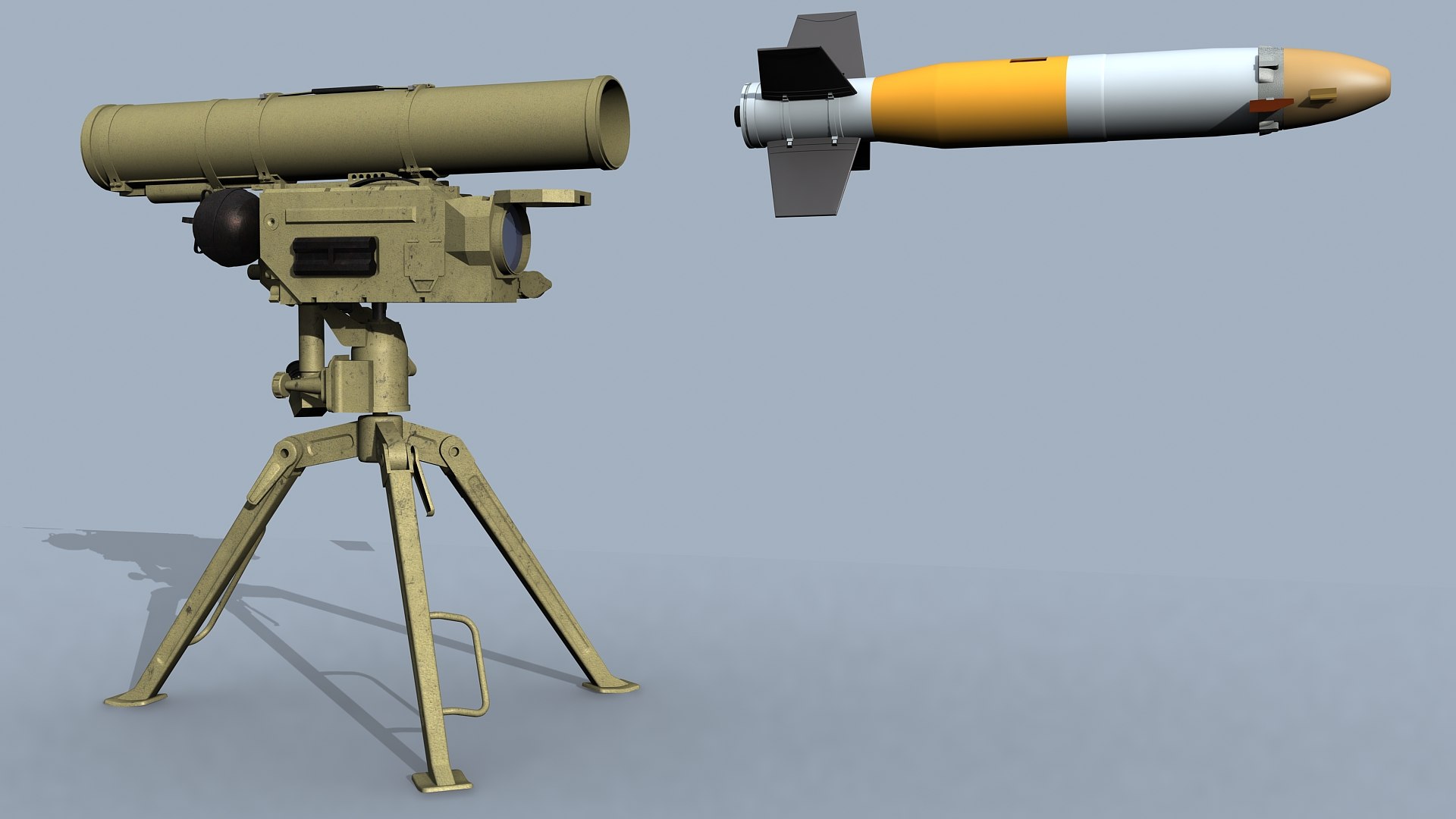 3D Russian man-portable ATGMs - TurboSquid 1994280