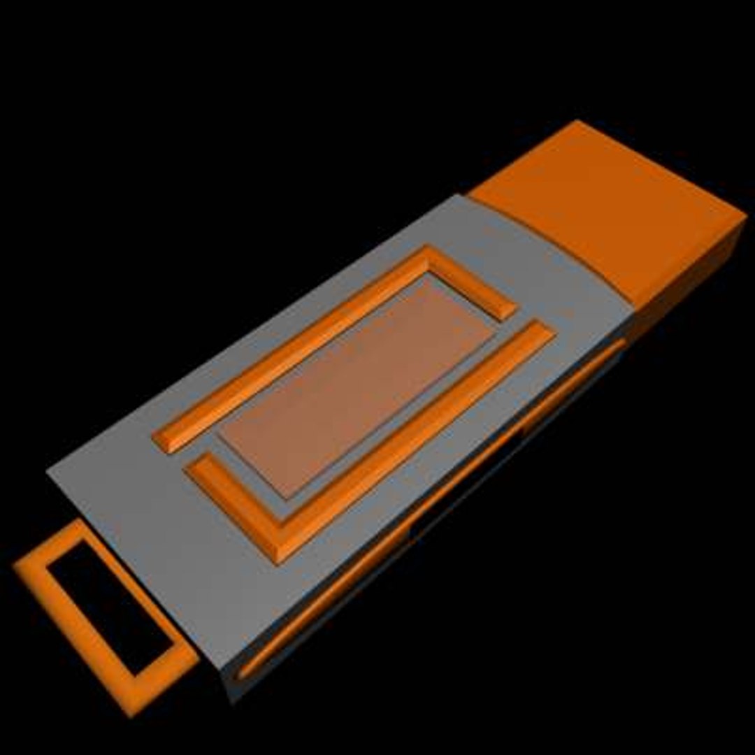 Usb Drive 3d Model