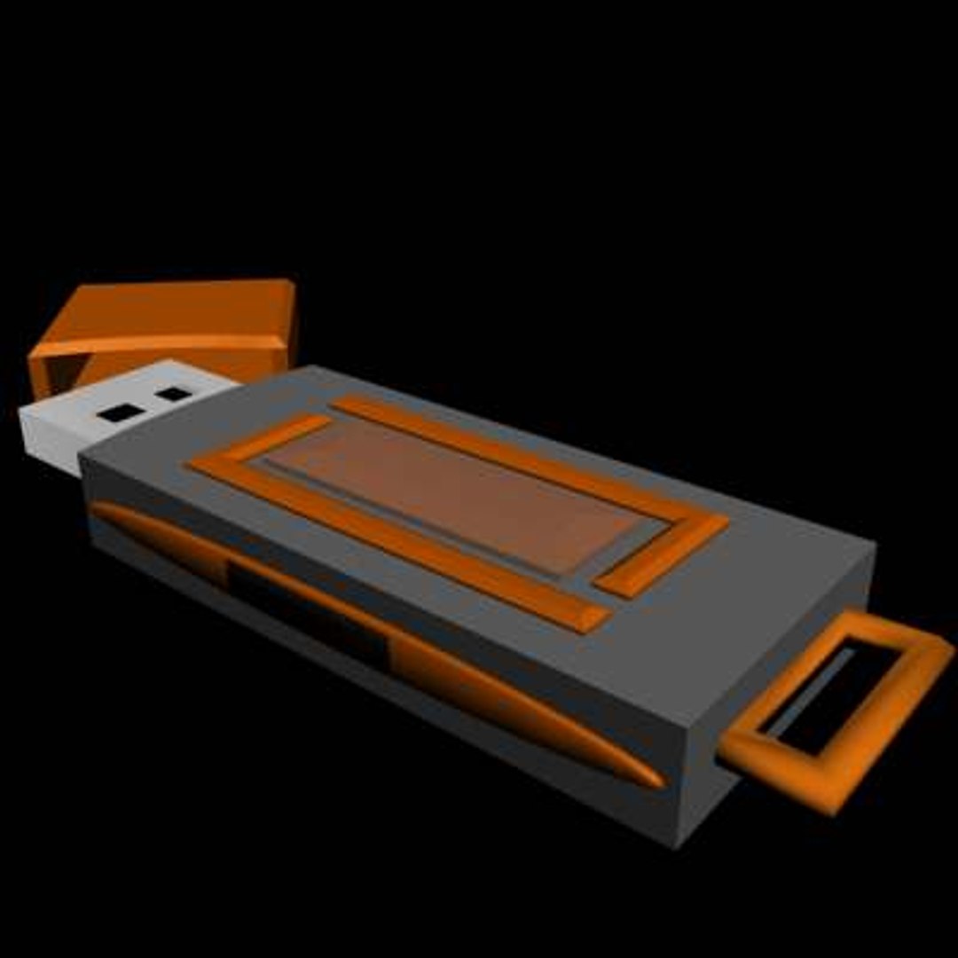 Usb Drive 3d Model