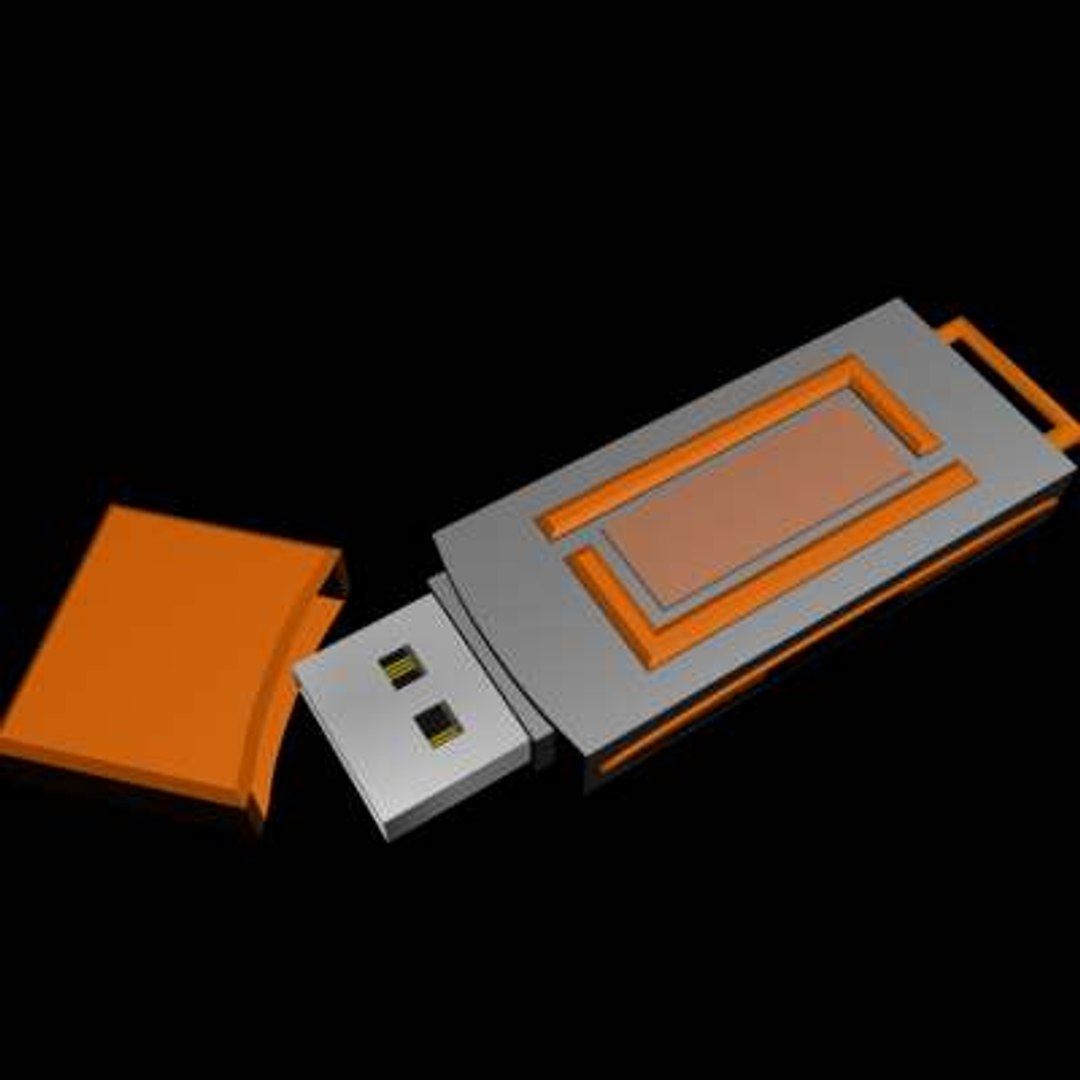 Usb Drive 3d Model
