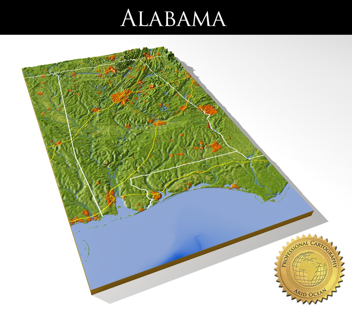 3ds max relief alabama