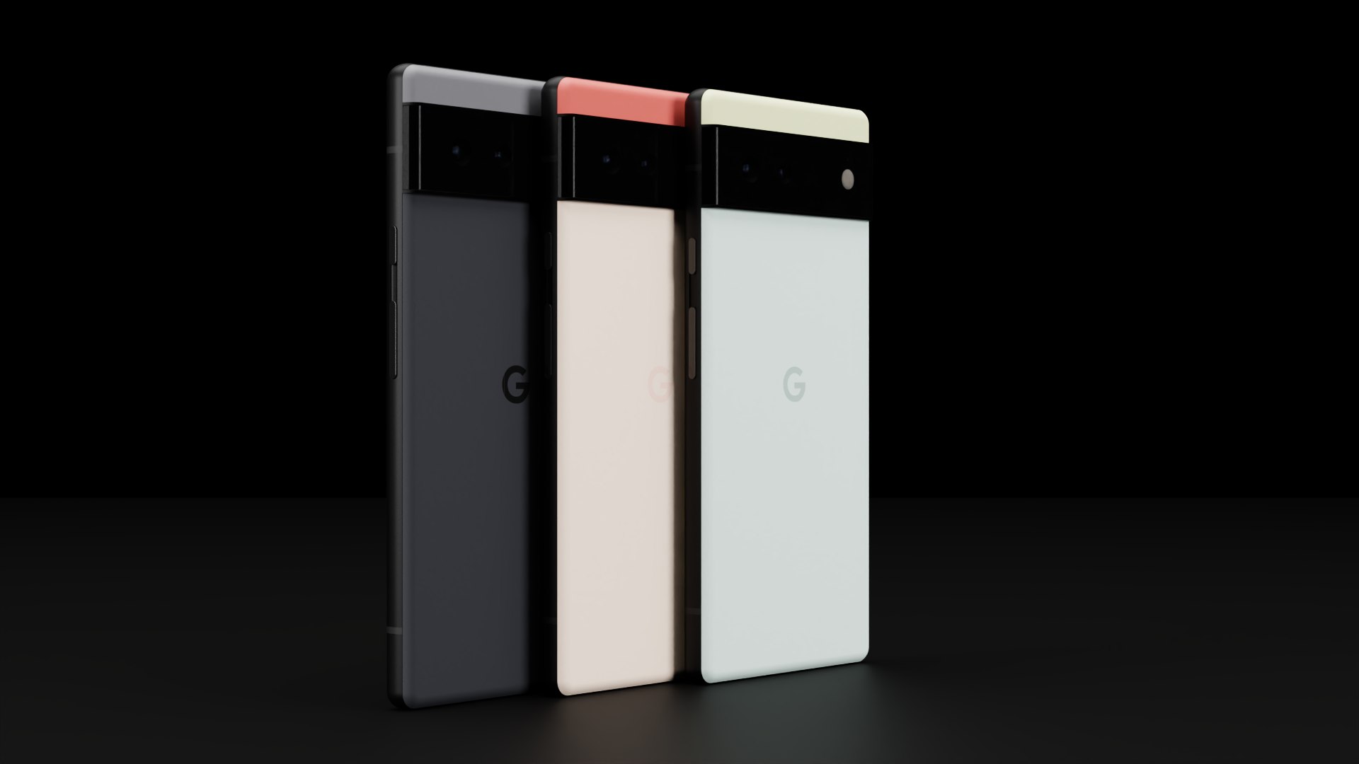 3D Model Google Pixel 6 In Official Colors And Design - TurboSquid 1806308
