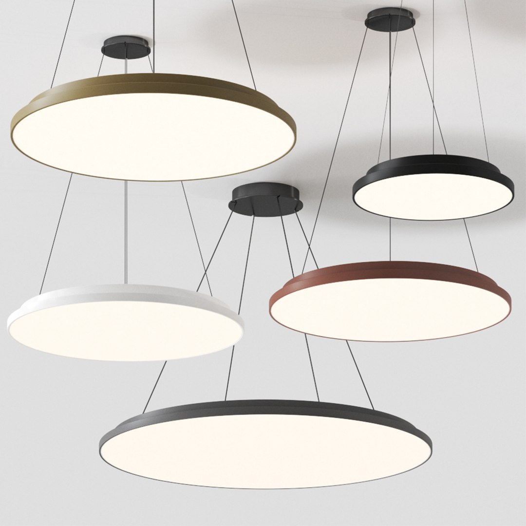 Basic Y7 X7 by Lightnet Pendant light model - TurboSquid 2125664