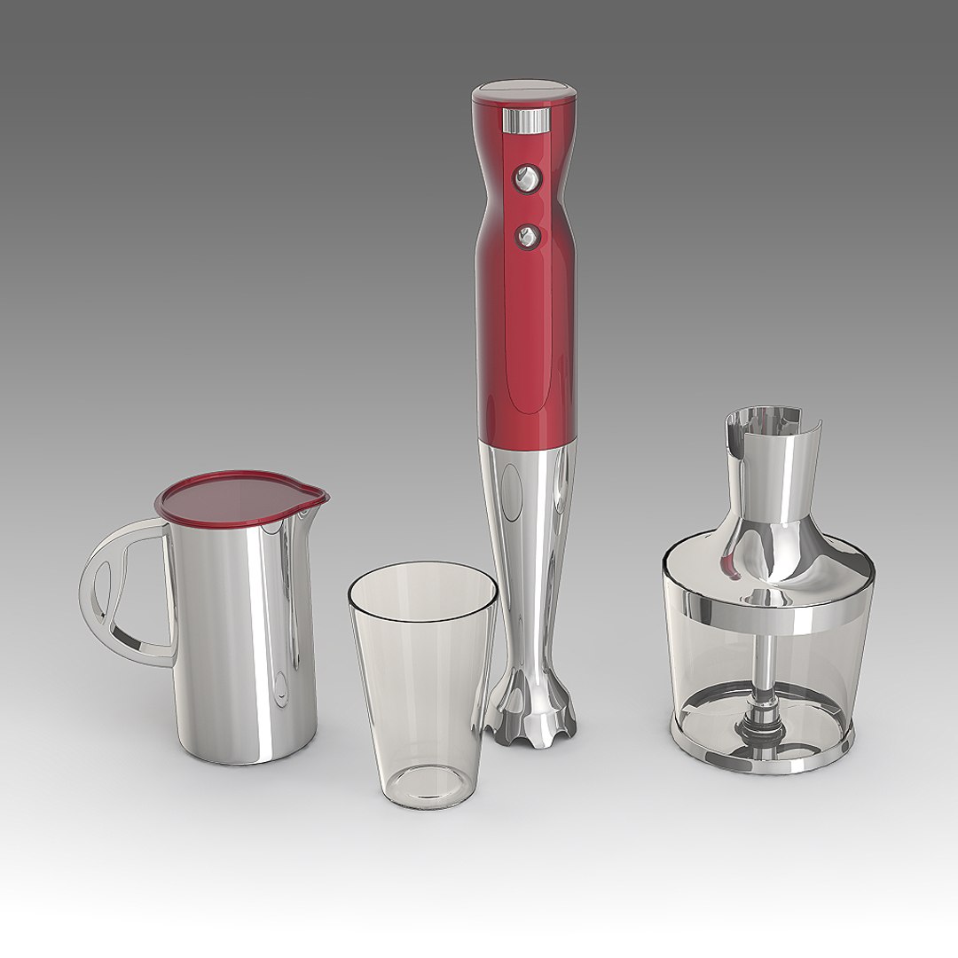 3d model hand blender