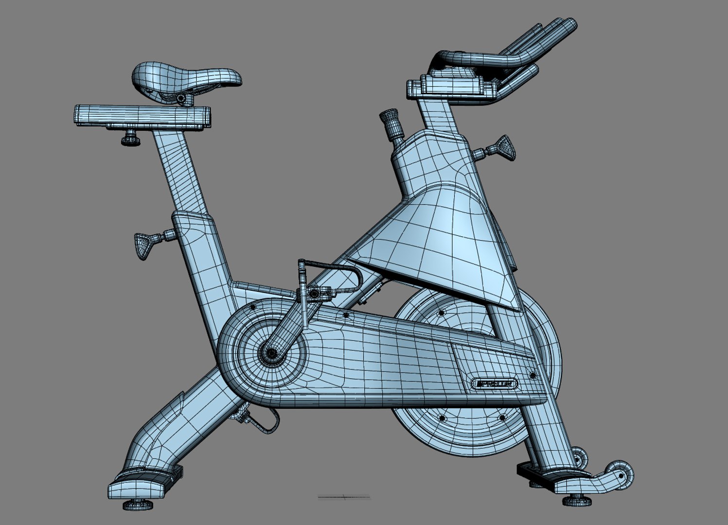 Precor Exercise Bike 3D Model - TurboSquid 1225359