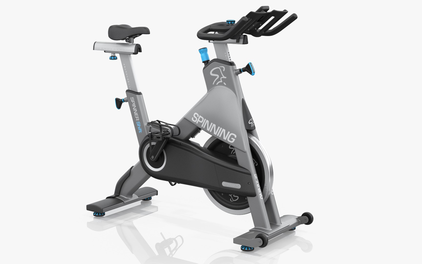 Precor Exercise Bike 3D Model - TurboSquid 1225359