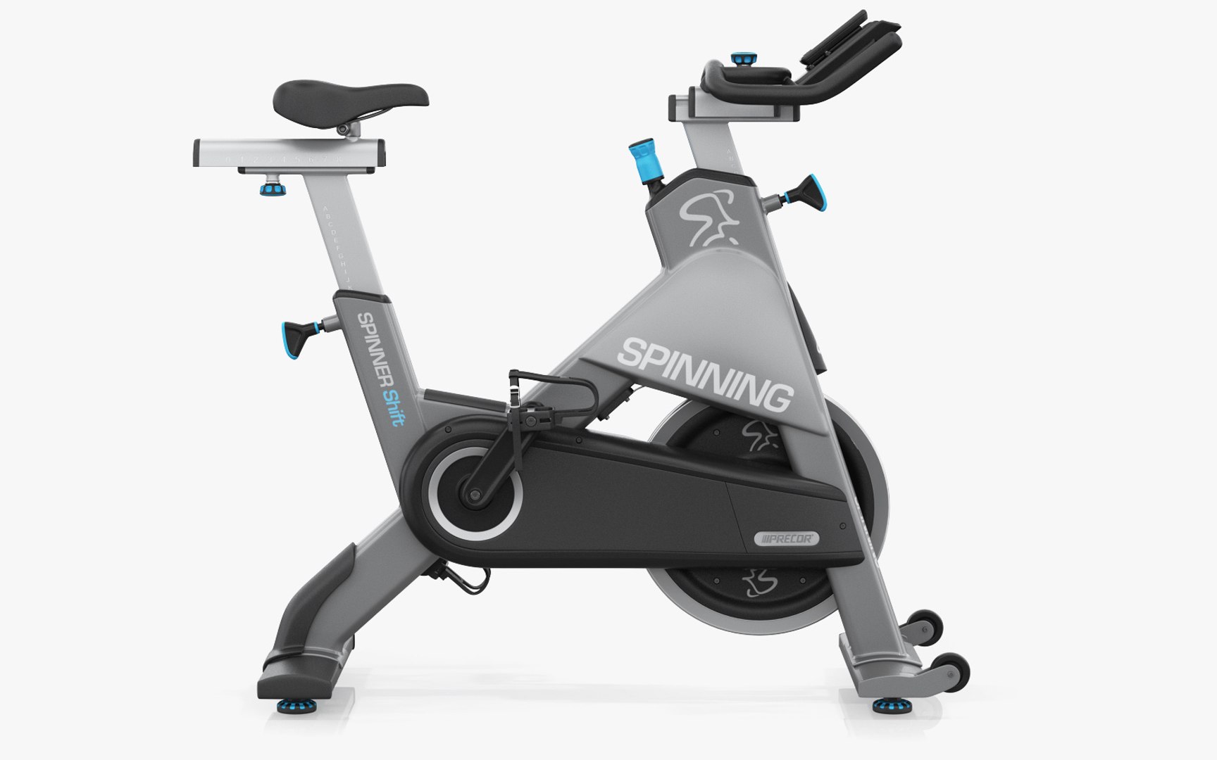 Precor Exercise Bike 3D Model - TurboSquid 1225359