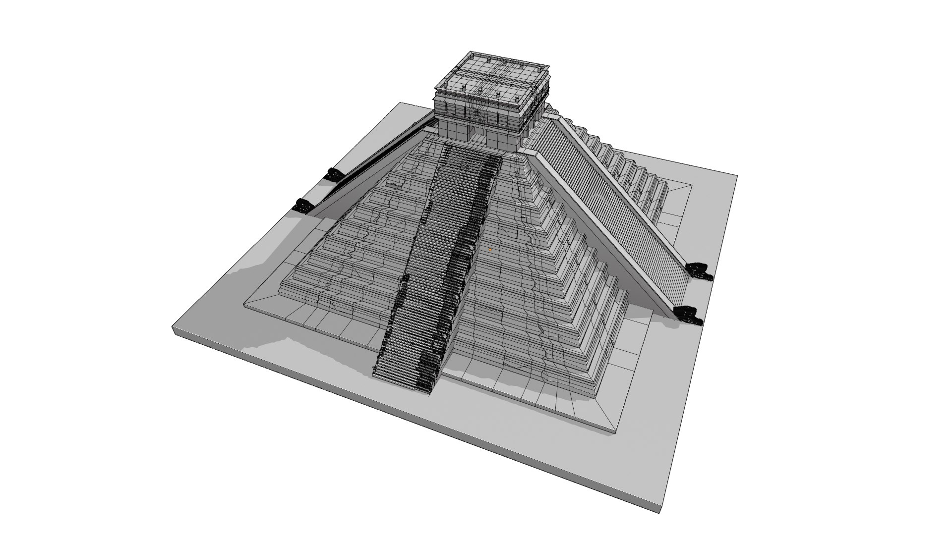 Chichen Itza 3D - TurboSquid 2067057