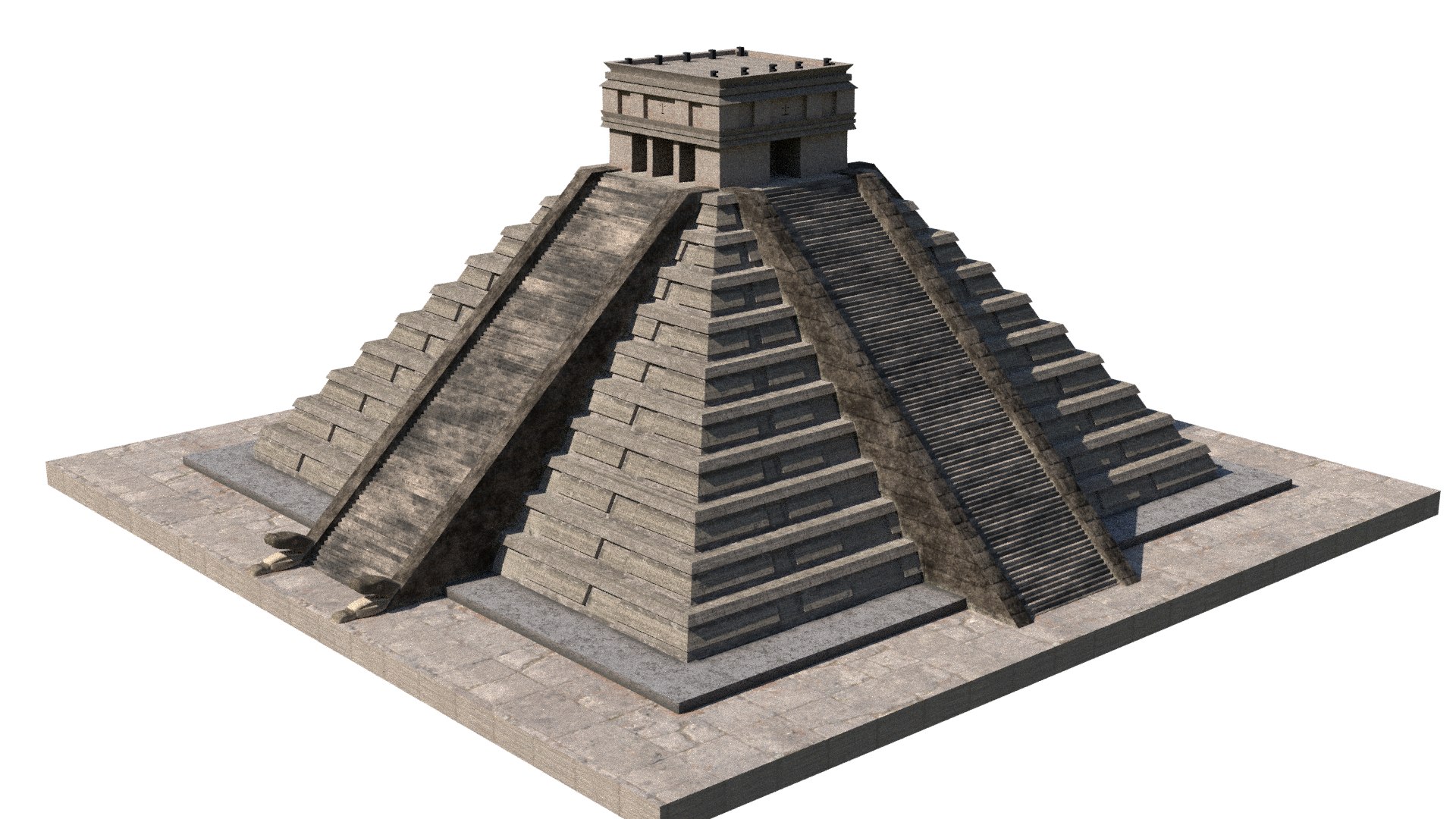 Chichen Itza 3D - TurboSquid 2067057