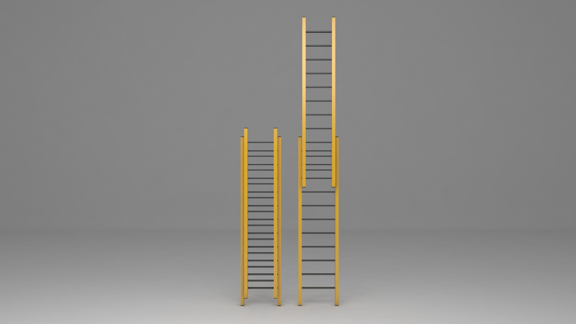 3D ladder work stairs - TurboSquid 1423945