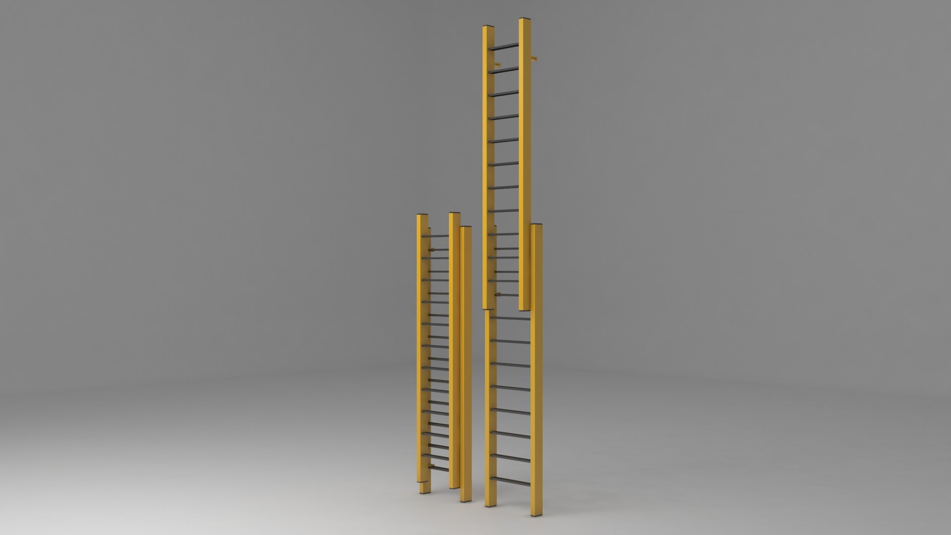 3D ladder work stairs - TurboSquid 1423945