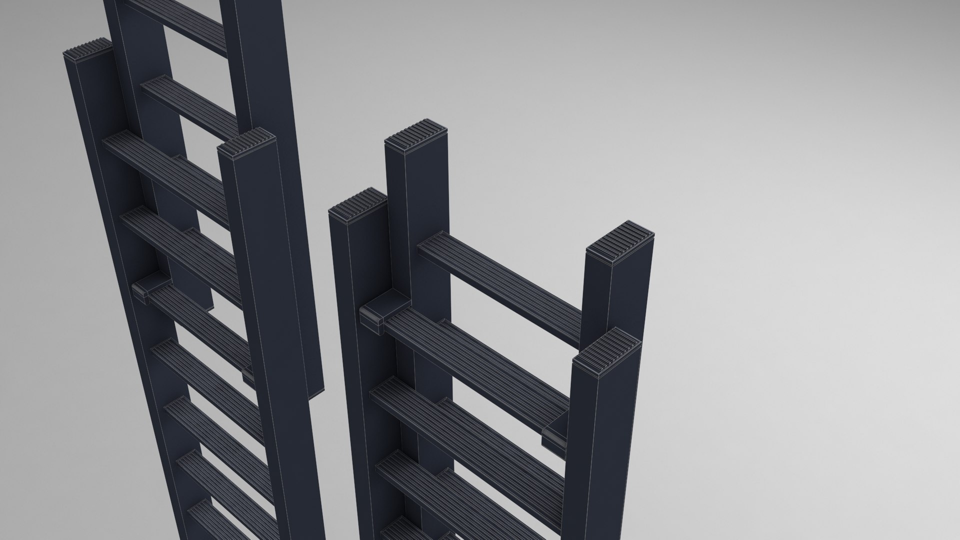 3D ladder work stairs - TurboSquid 1423945