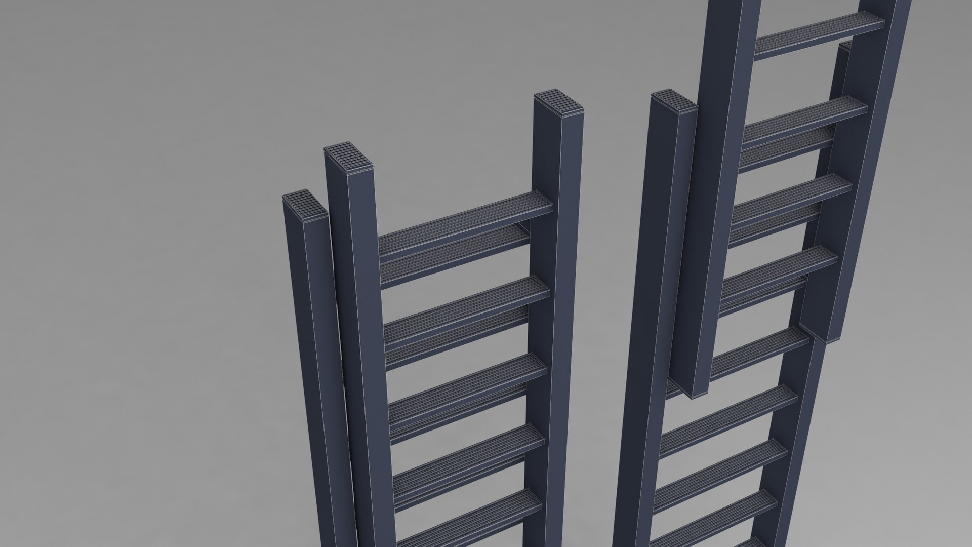 3D ladder work stairs - TurboSquid 1423945
