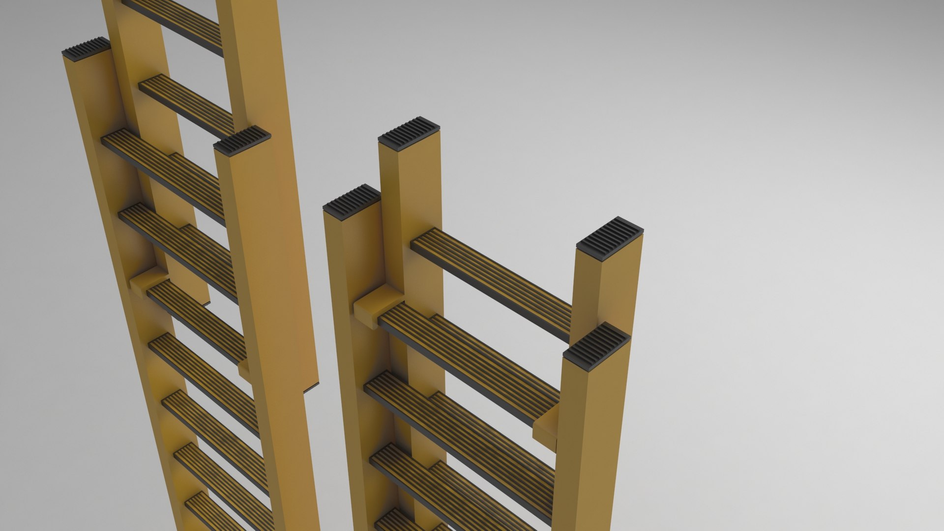 3D ladder work stairs - TurboSquid 1423945