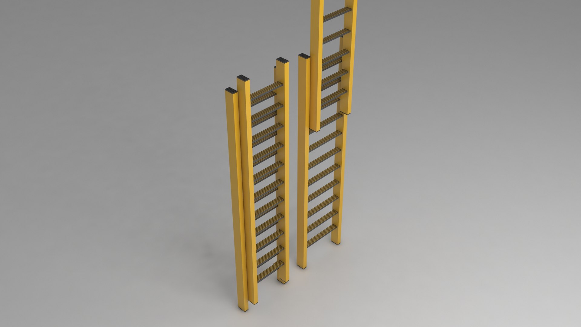 3D ladder work stairs - TurboSquid 1423945