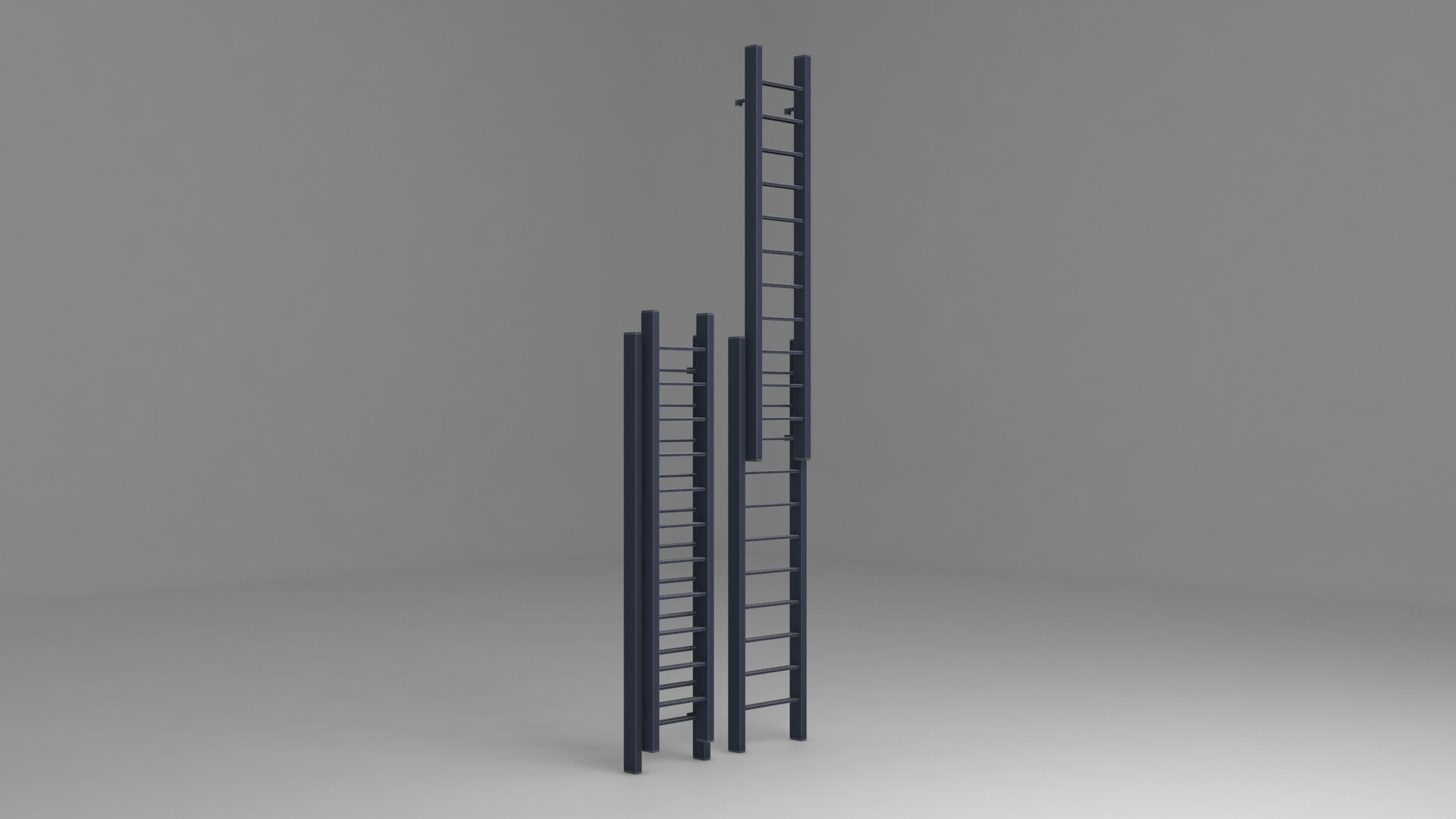 3D ladder work stairs - TurboSquid 1423945