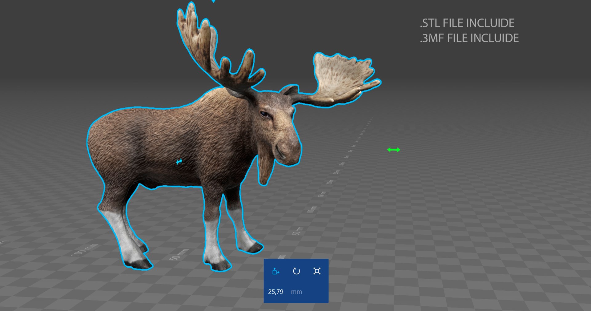 3D Elk | 1143950 | TurboSquid