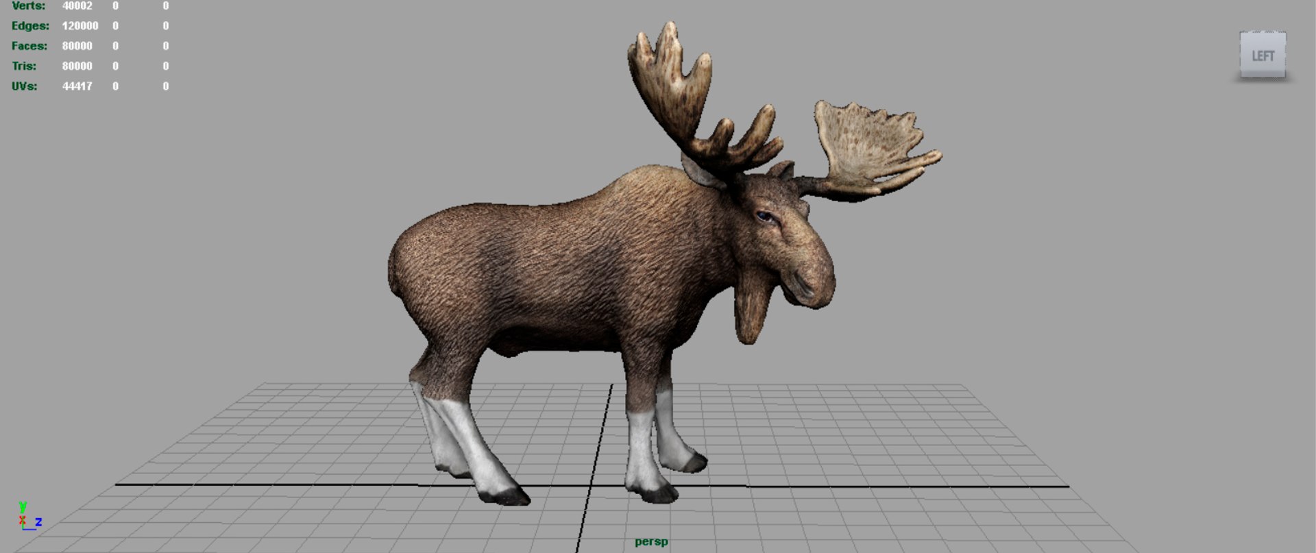 3D Elk | 1143950 | TurboSquid