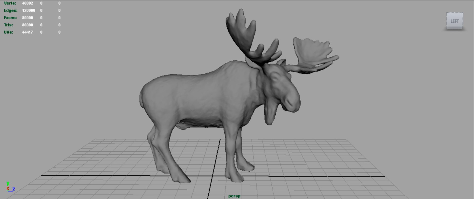 3D Elk | 1143950 | TurboSquid