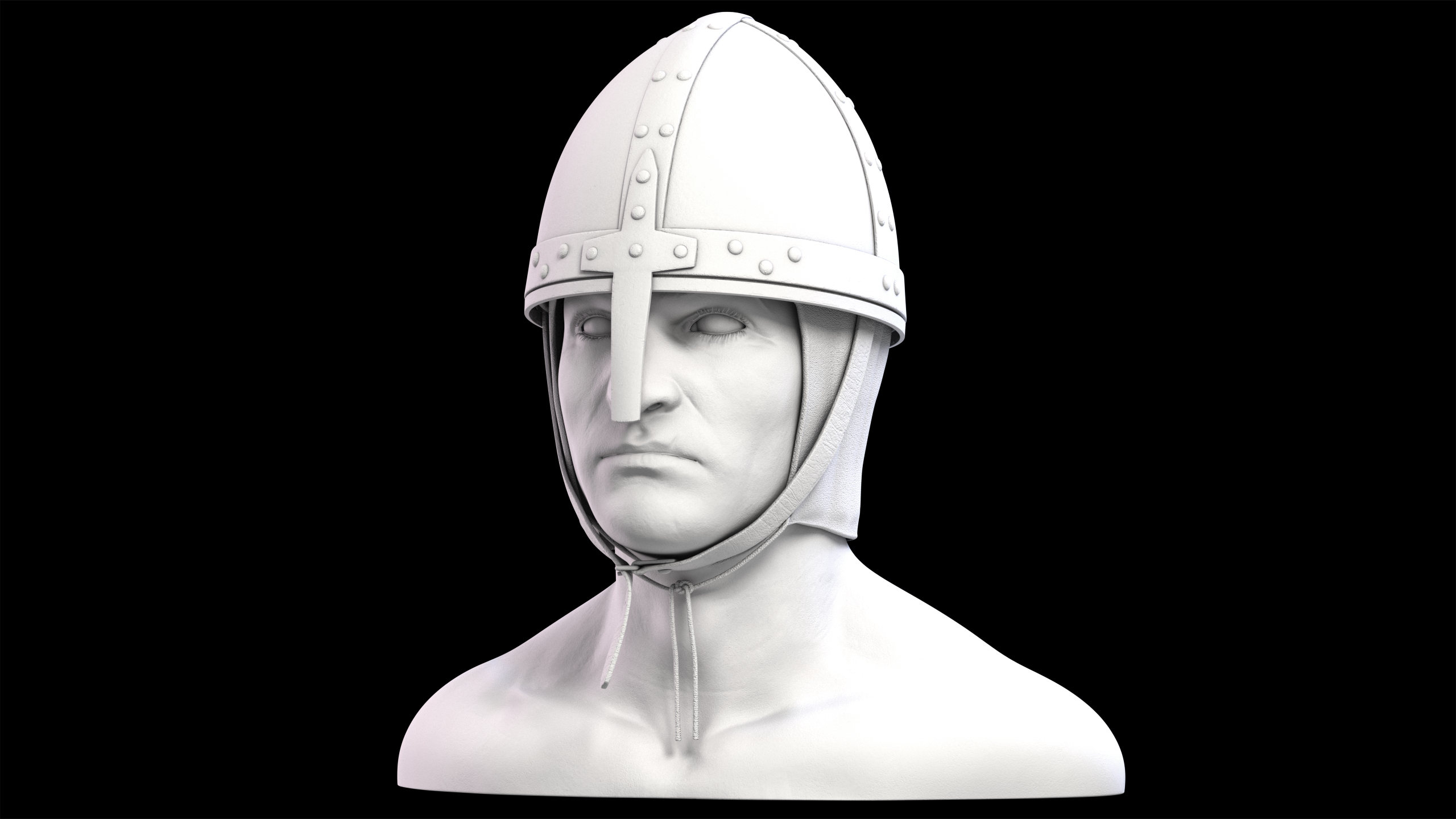 saxon helmet 3d model