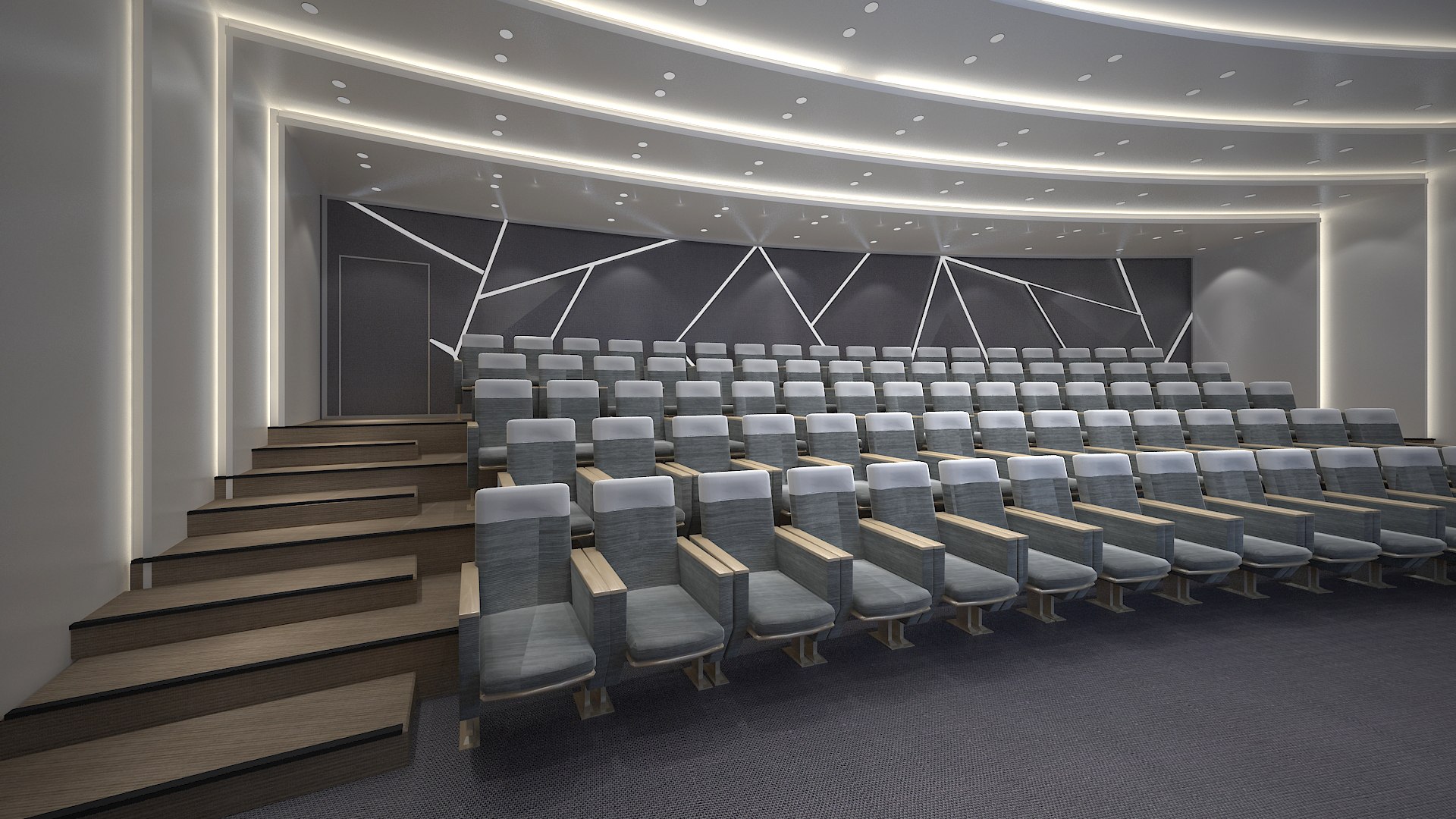 3D Lecture Hall 22 Model - TurboSquid 2193983