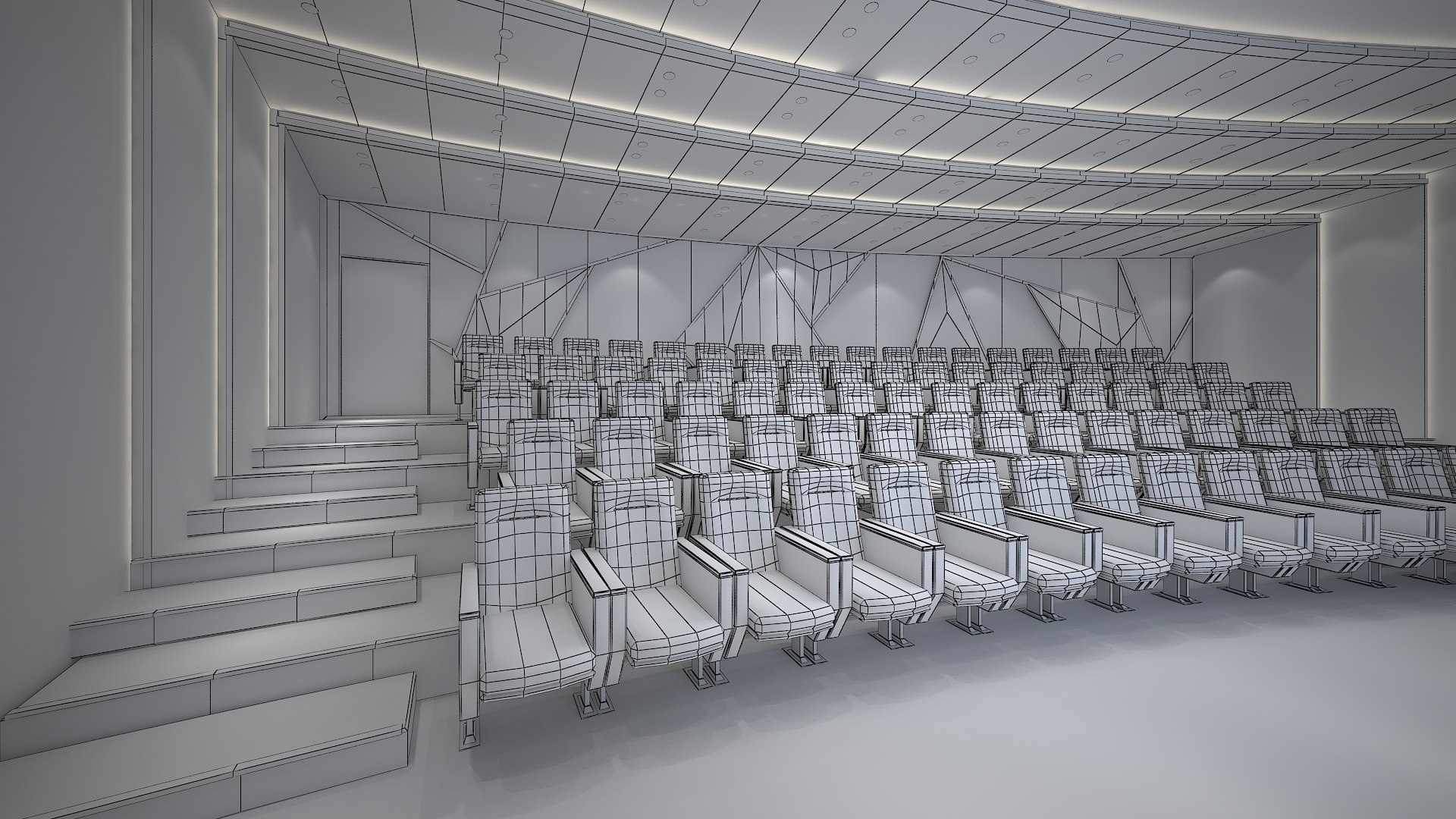 3D Lecture Hall 22 Model - TurboSquid 2193983