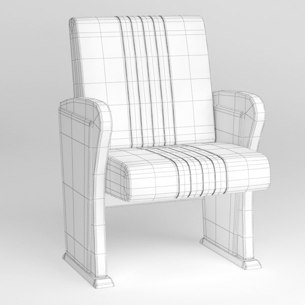 3d chair model