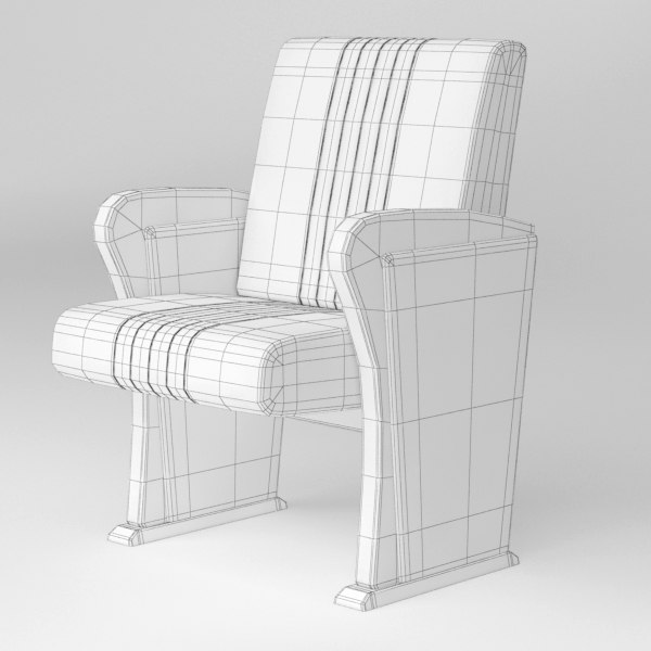 3d chair model