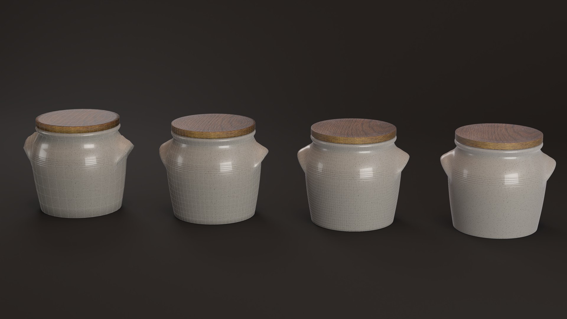 Salt Pots 3D - TurboSquid 1983894