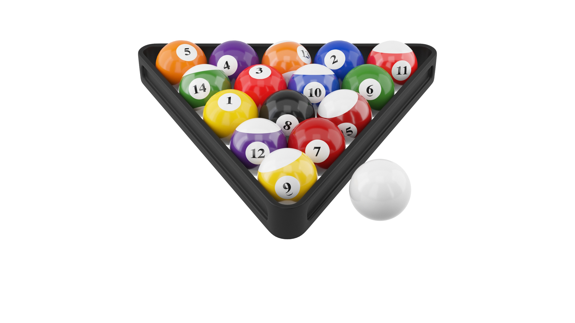 3D Model Pool Balls - TurboSquid 2001436