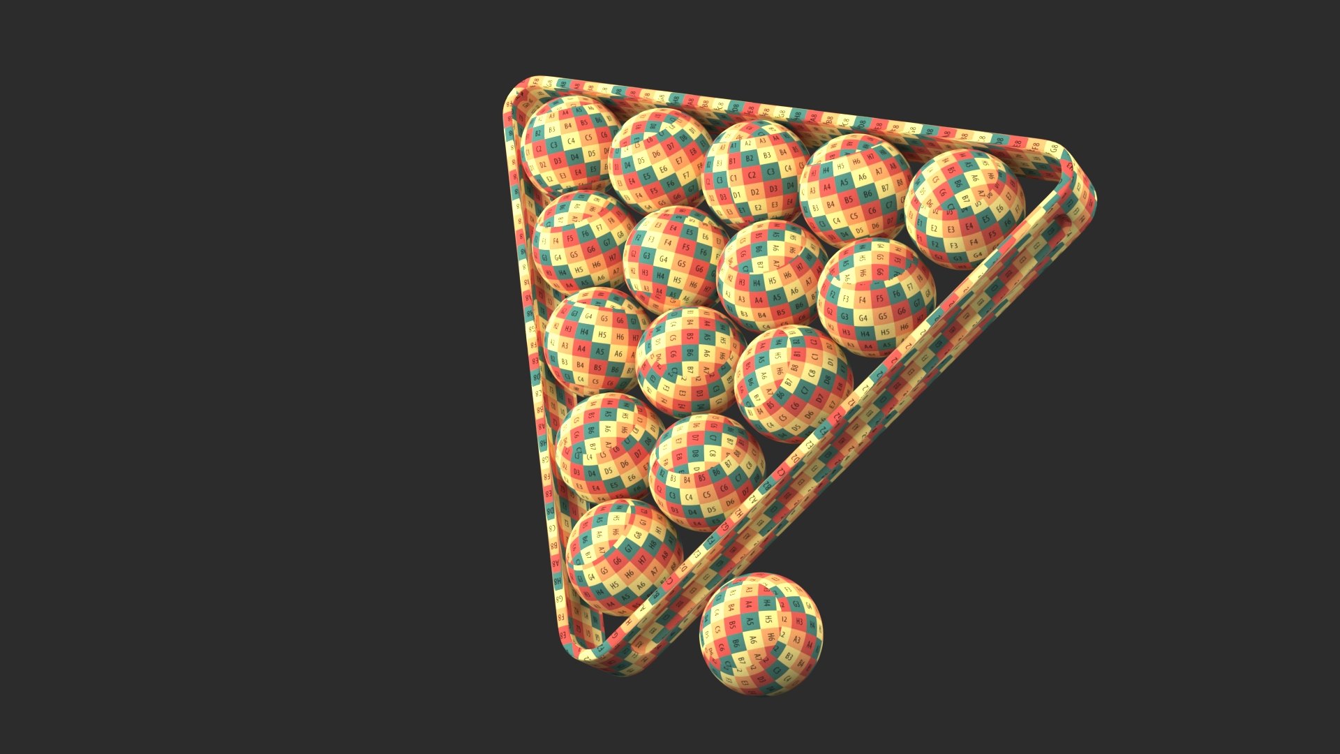 3D Model Pool Balls - TurboSquid 2001436