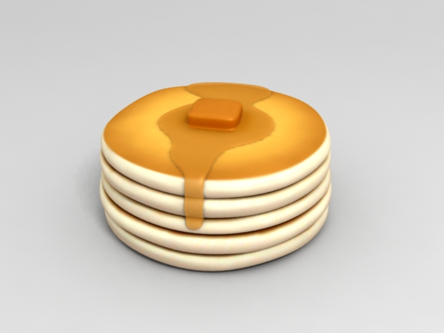 3D Pancake Model - TurboSquid 1302291