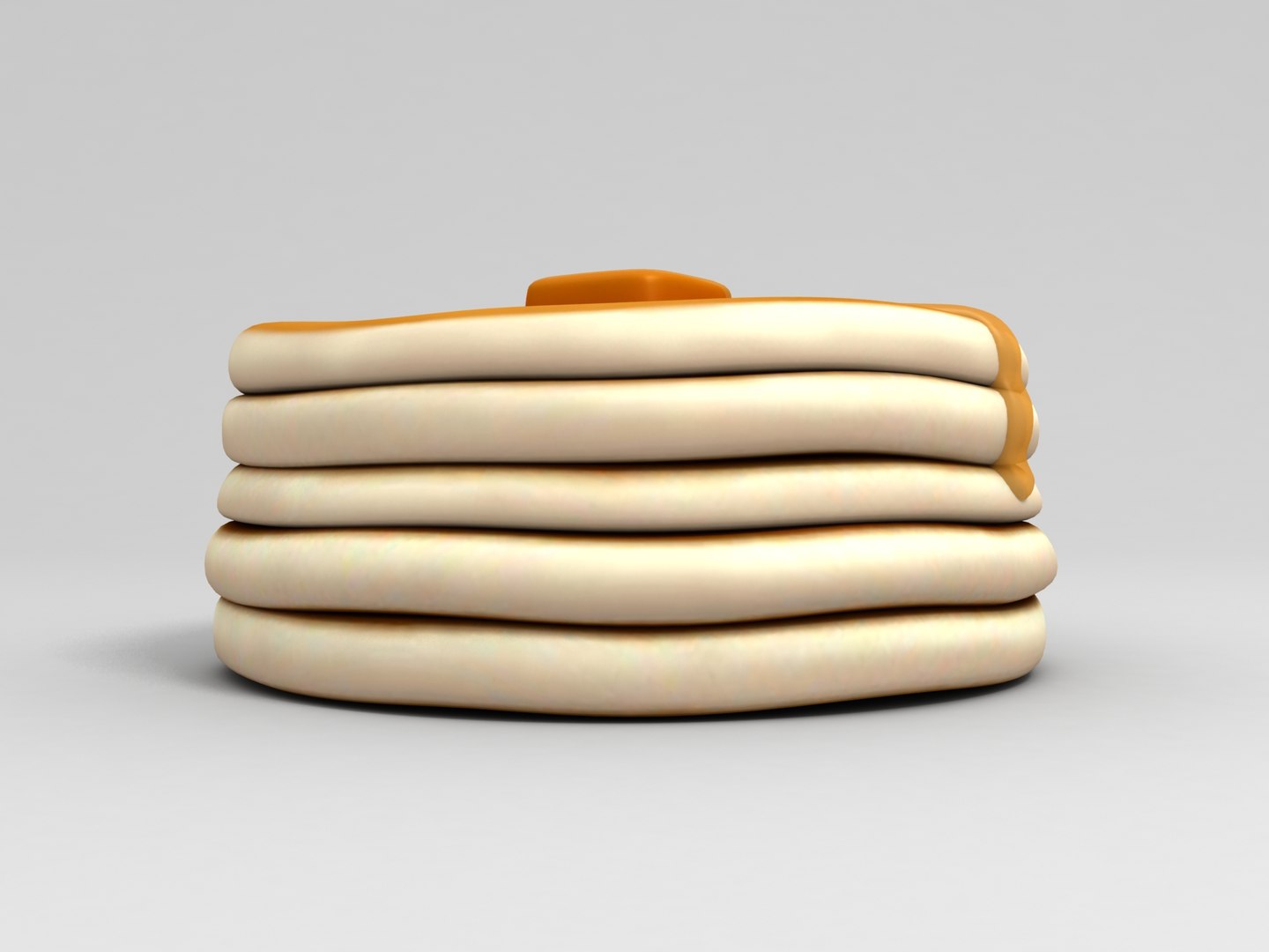 3D Pancake Model - TurboSquid 1302291