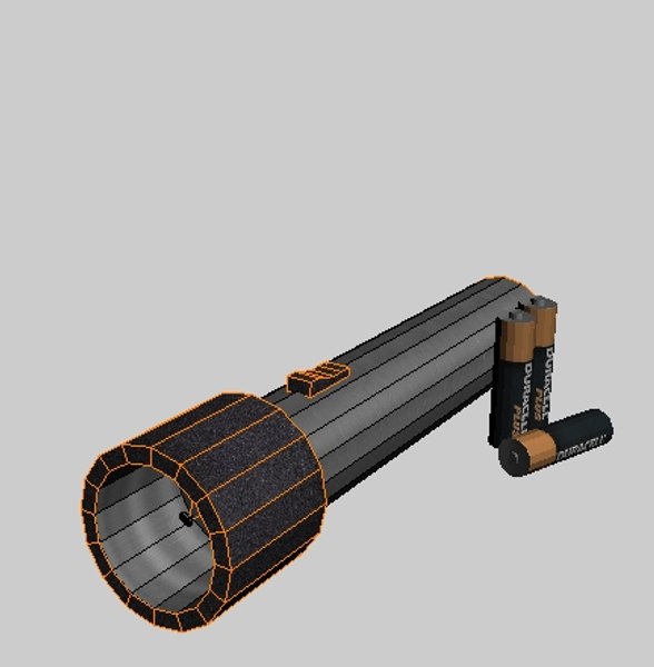 3d obj torch
