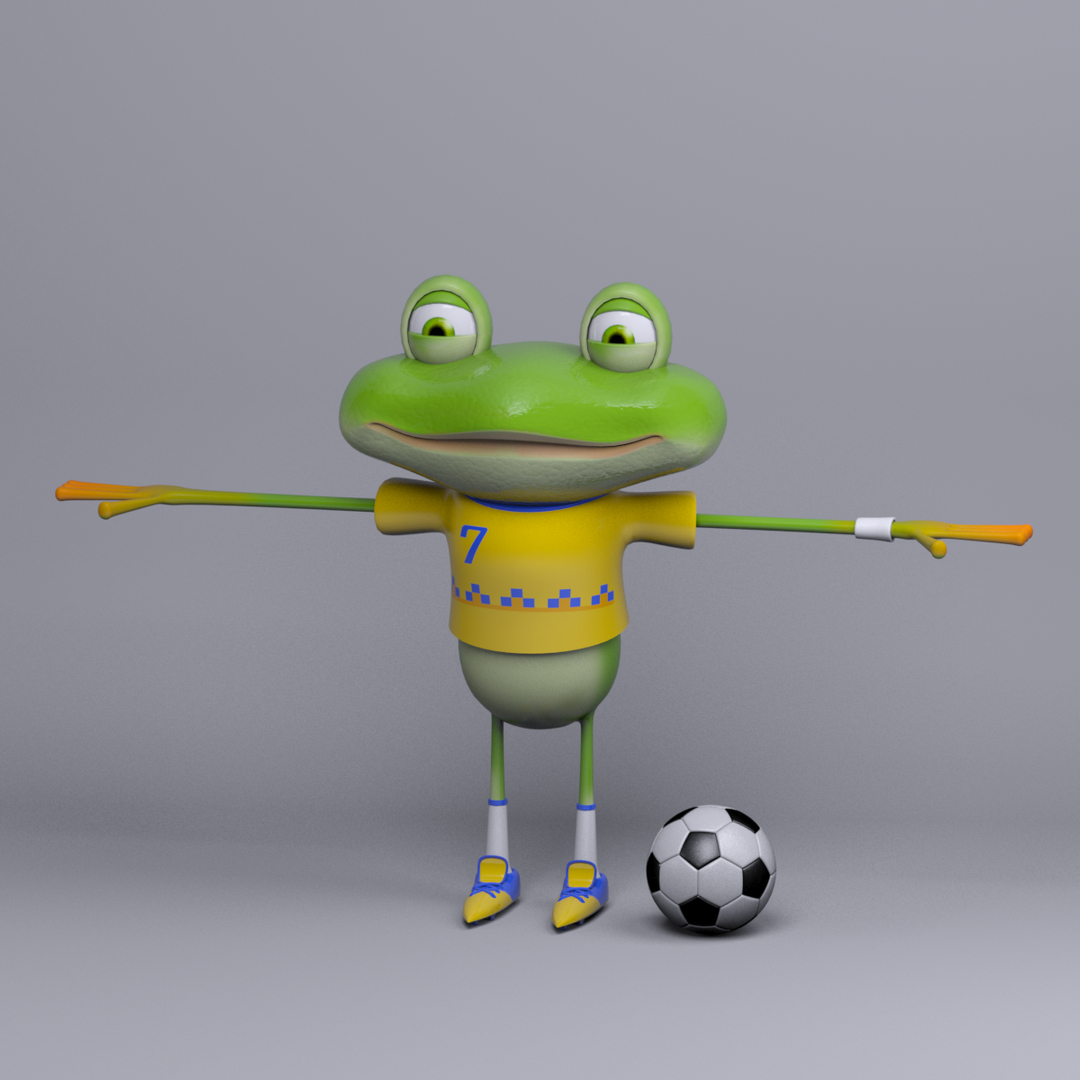 cartoon character mr froggy
