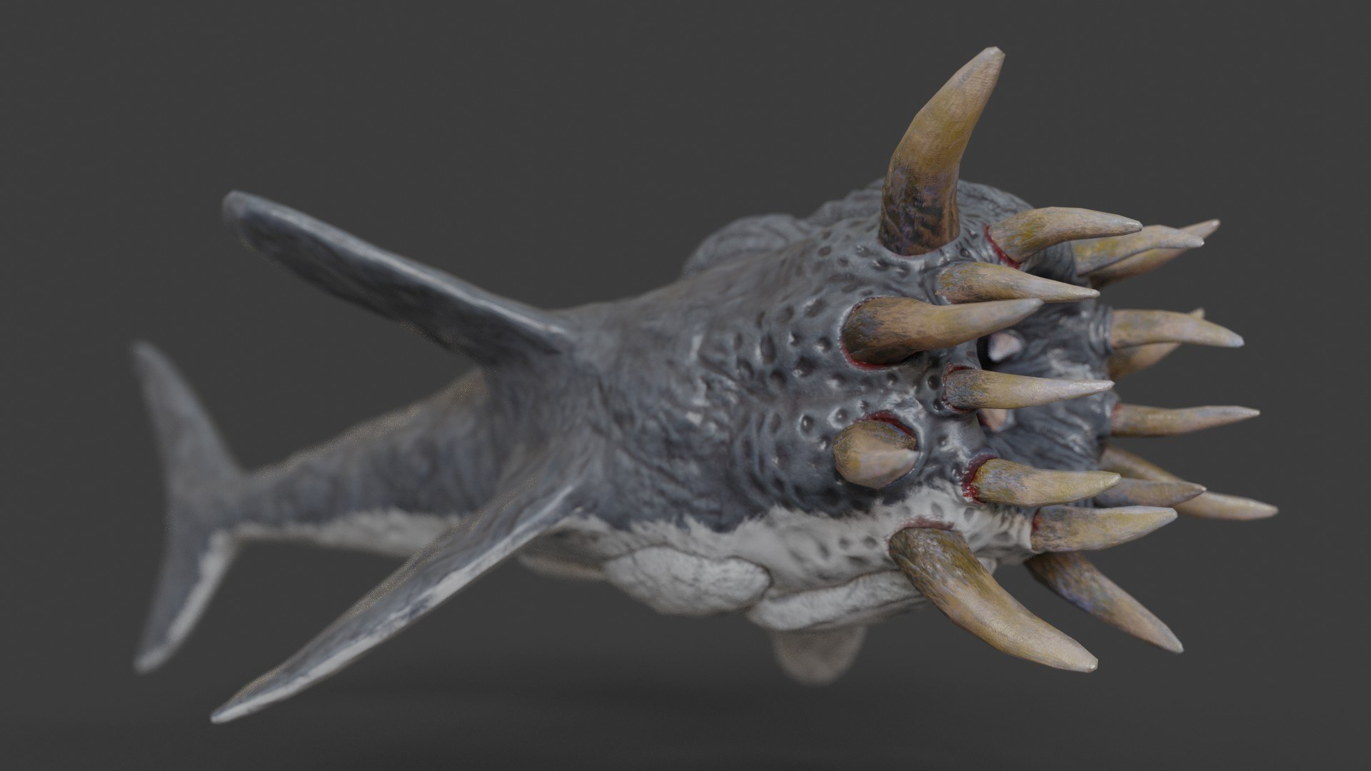 Water Terror Monster 3D Model - TurboSquid 1568531