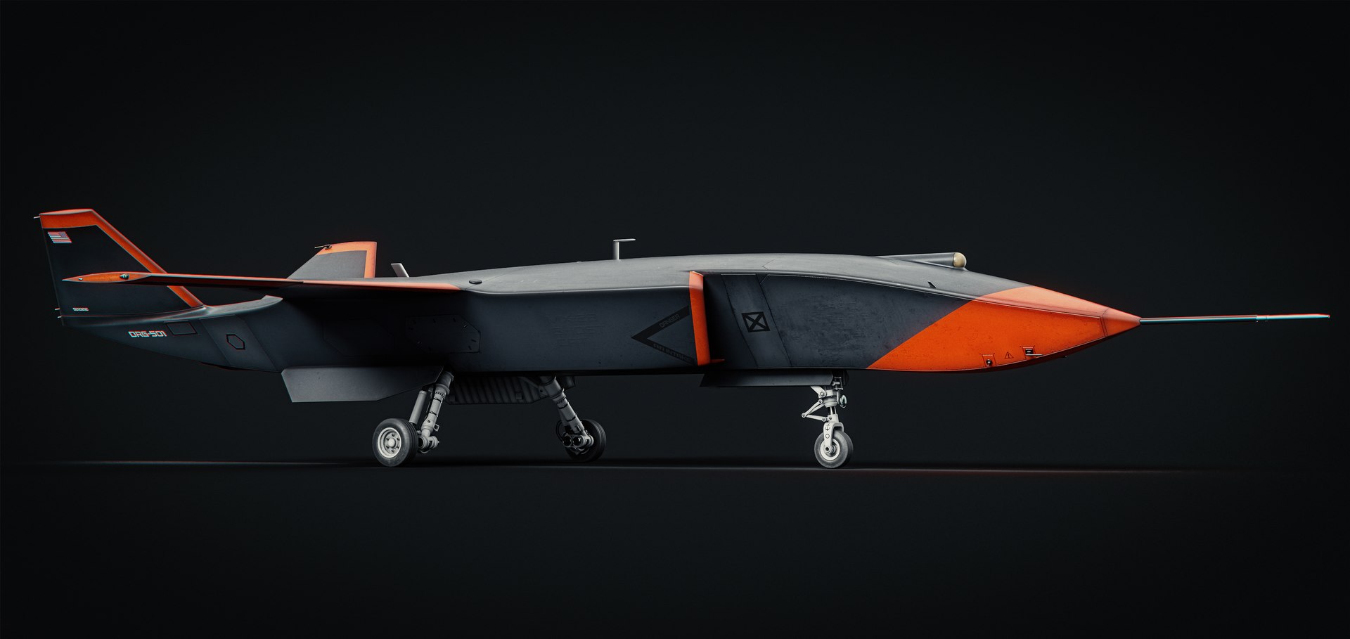 3D Boeing MQ-28 Ghost Bat Drone - TurboSquid 2043116