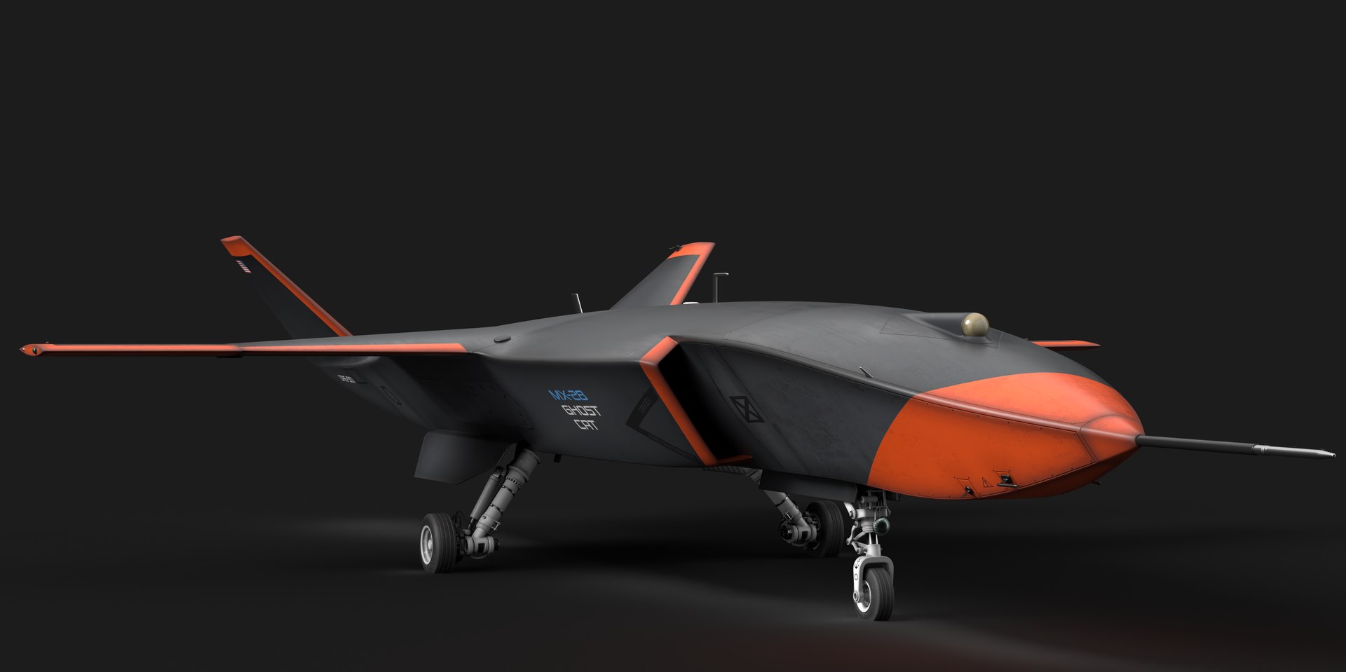 3D Boeing MQ-28 Ghost Bat Drone - TurboSquid 2043116