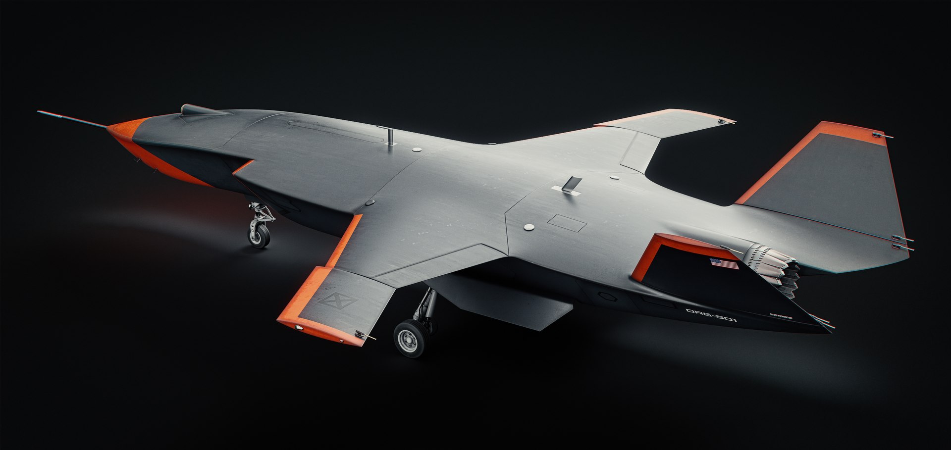 3D Boeing MQ-28 Ghost Bat Drone - TurboSquid 2043116