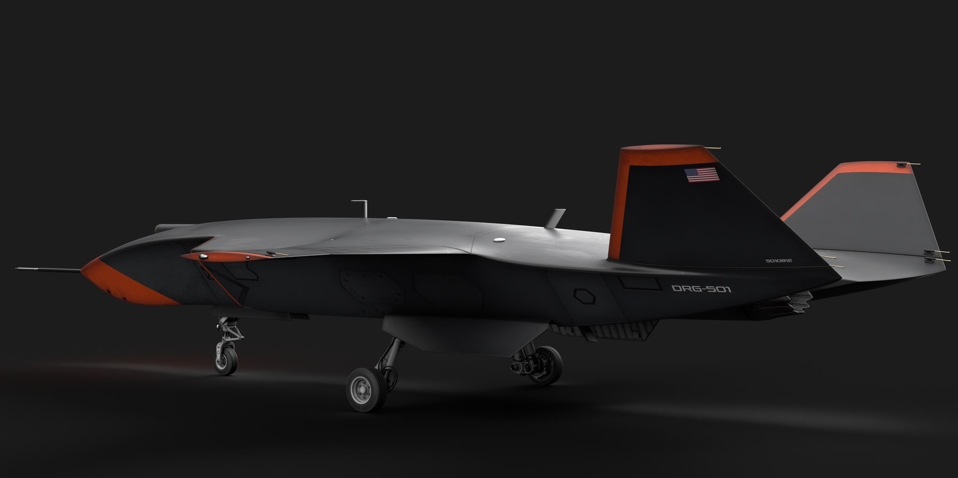 3D Boeing MQ-28 Ghost Bat Drone - TurboSquid 2043116