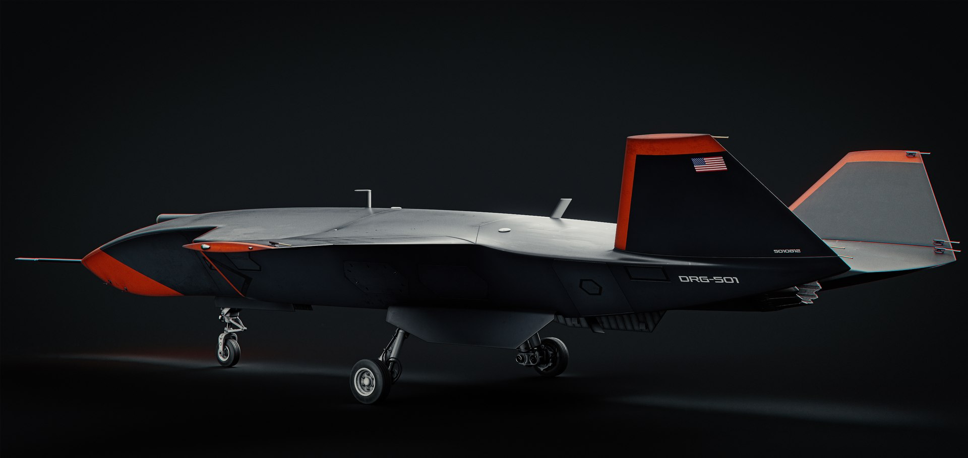 3D Boeing MQ-28 Ghost Bat Drone - TurboSquid 2043116