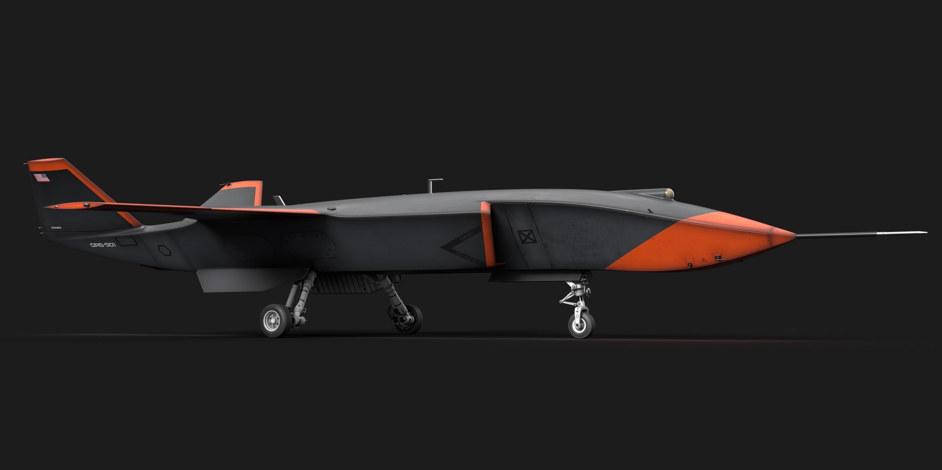 3D Boeing MQ-28 Ghost Bat Drone - TurboSquid 2043116