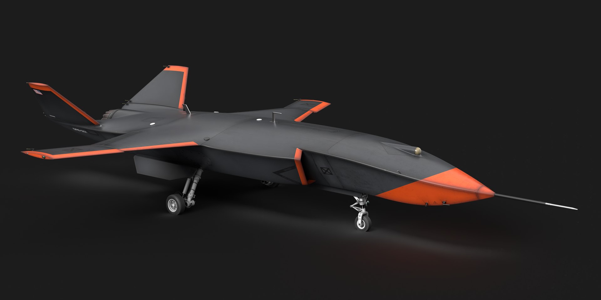 3D Boeing MQ-28 Ghost Bat Drone - TurboSquid 2043116
